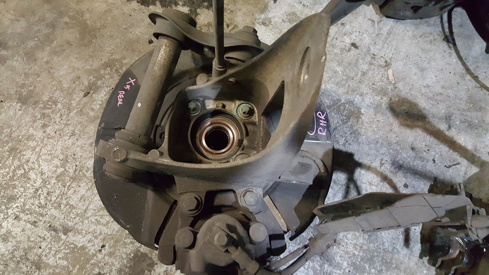 BMW E53 X5 2003 REAR WHEEL BEARING HUB FOR RIGHT HAND RH REAR SIDE FITS ...