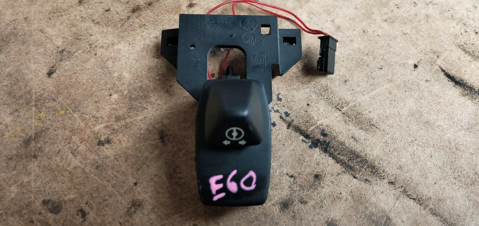 BMW 5-SERIES E60 E61 STEERING WHEEL ADJUSTMENT CONTROL SWITCH 61.31 ...