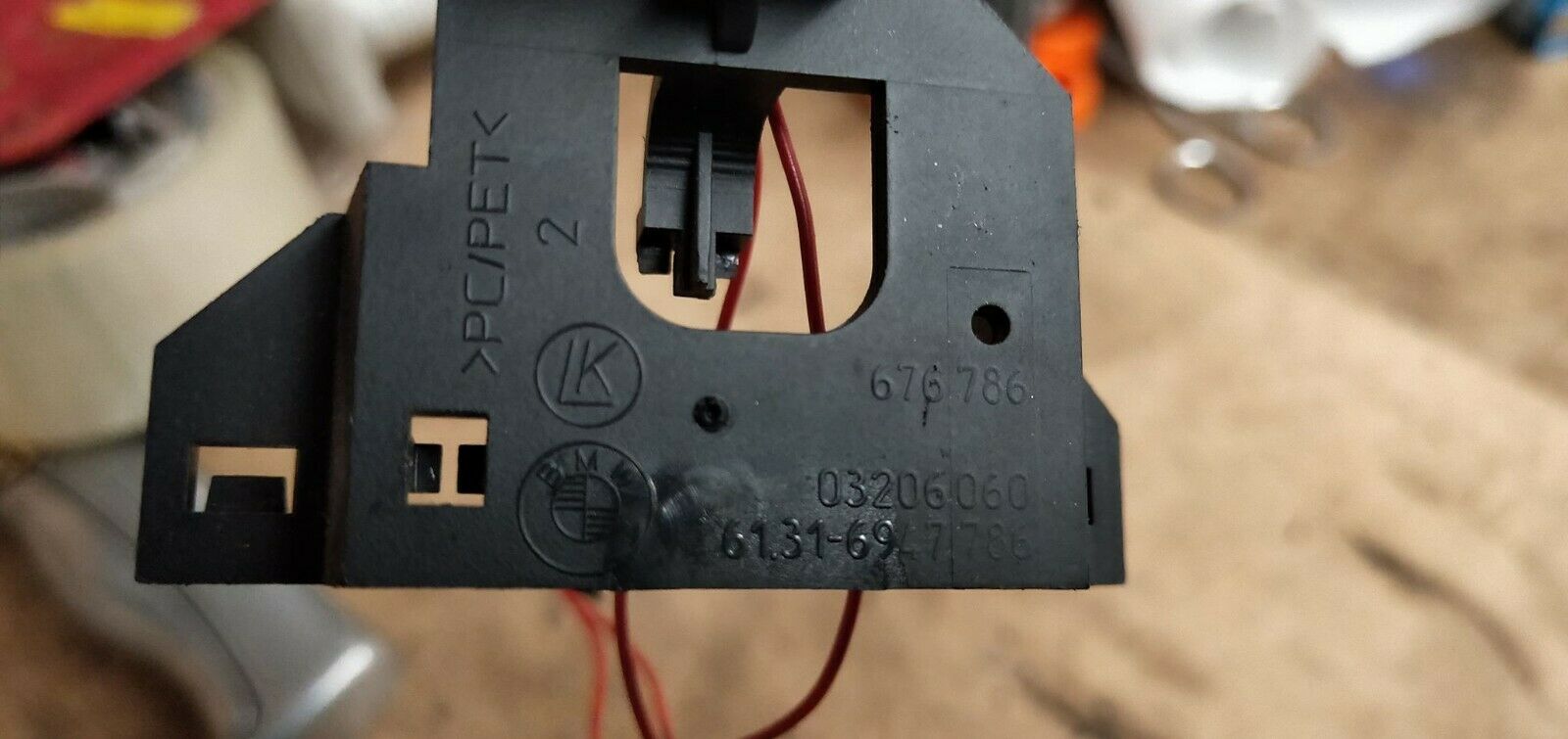 BMW 5-SERIES E60 E61 STEERING WHEEL ADJUSTMENT CONTROL SWITCH 61.31 ...