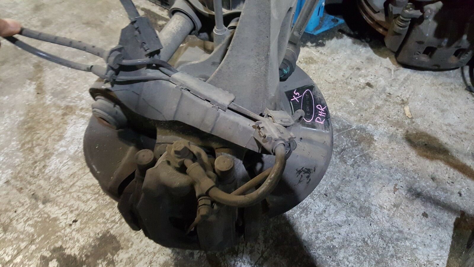 BMW E53 X5 2003 REAR WHEEL BEARING HUB FOR RIGHT HAND RH REAR SIDE FITS ...