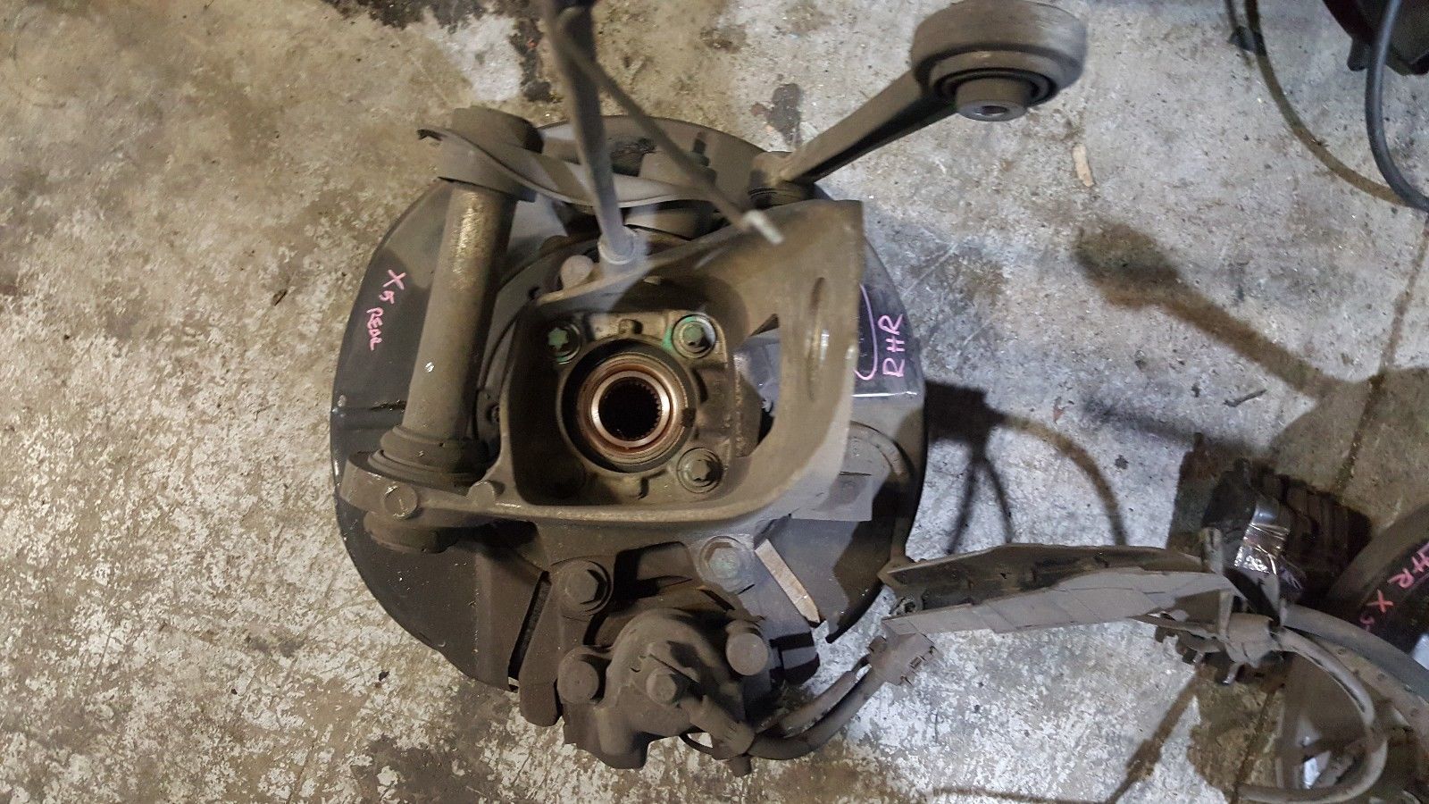 BMW E53 X5 2003 REAR WHEEL BEARING HUB FOR RIGHT HAND RH REAR SIDE FITS ...