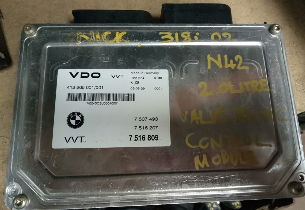 BMW E46 318i 2002 MODEL 2.0 LITRE VALVETRONIC CONTROL MODULE VDO VVT ...