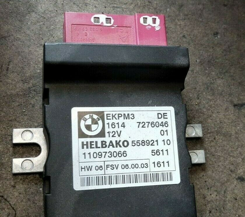 BMW E70 X5 FUEL PUMP CONTROL MODULE 3.0D LCI 1614 7276046 EKPM3 DE ...