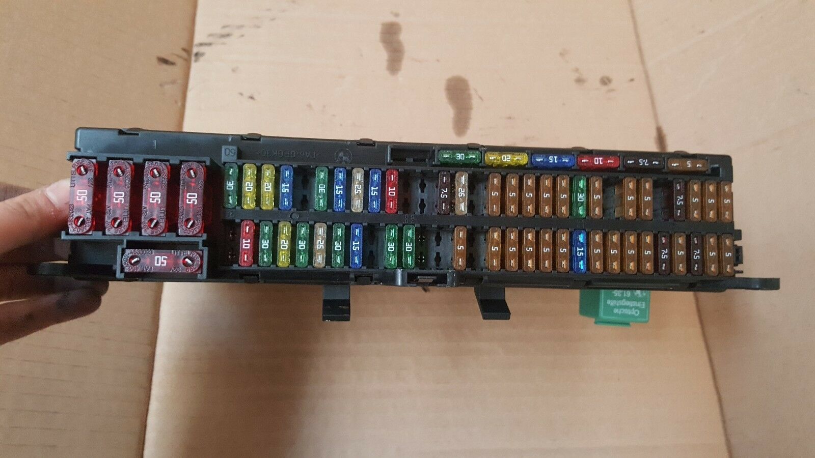 BMW E53 X5 01-06 MODEL MAIN FUSE BOX FOR 3.0 DIESEL 4.4 PETROL ...
