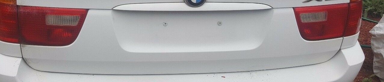 BMW E53 X5 2001 LOWER TAILGATE TAIL GATE ALPINE WHITE P/C 300 FIT 01-06 ...
