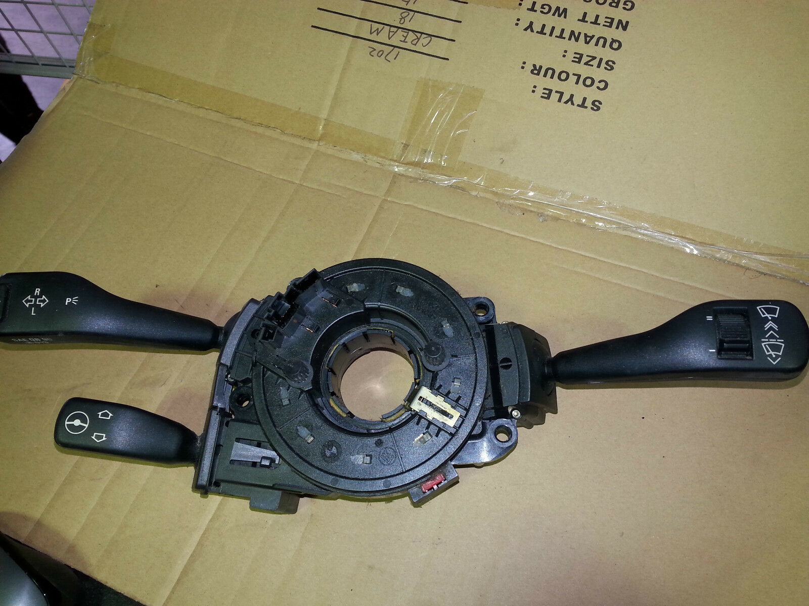 BMW E39 540i 5-SERIES 2002 COMBINATION SWITCH INDICATOR WIPER STALK ...