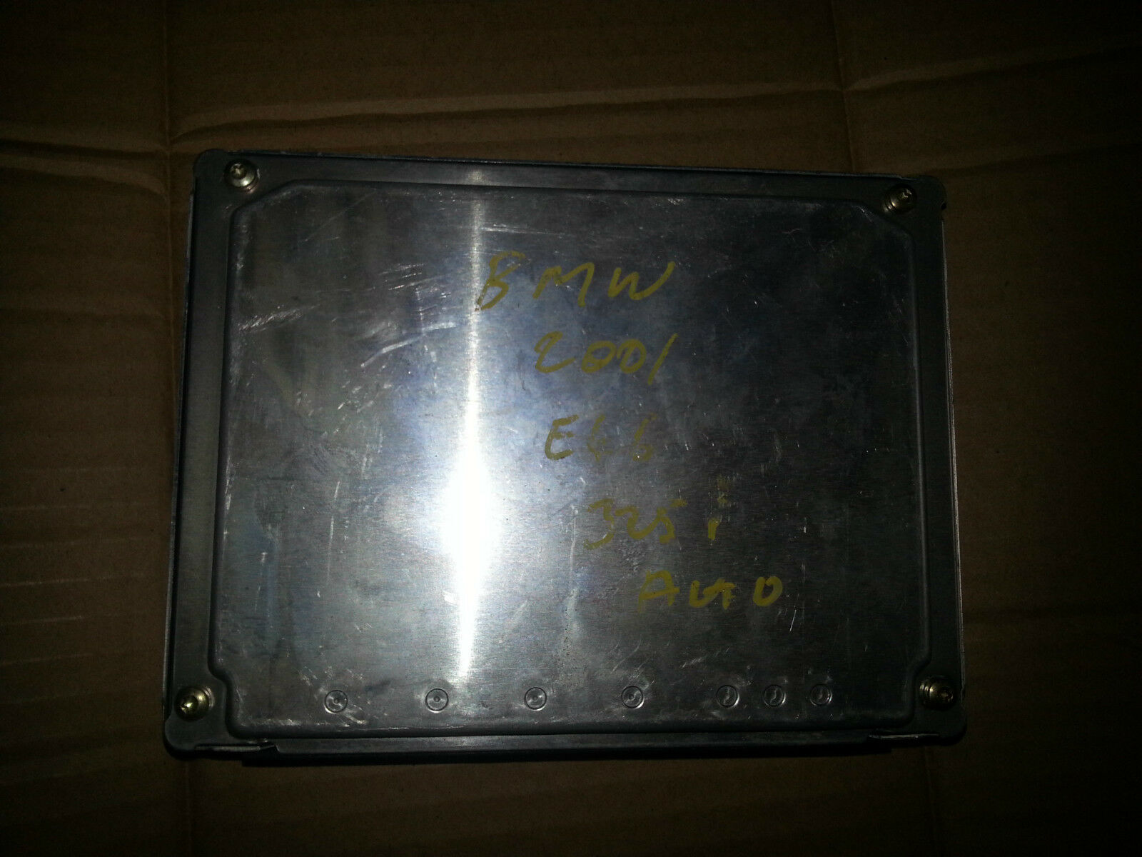 BMW 325i E46 2001 MODEL ECU MODULE BOSCH PART NUMBER 0261204420 DME ...