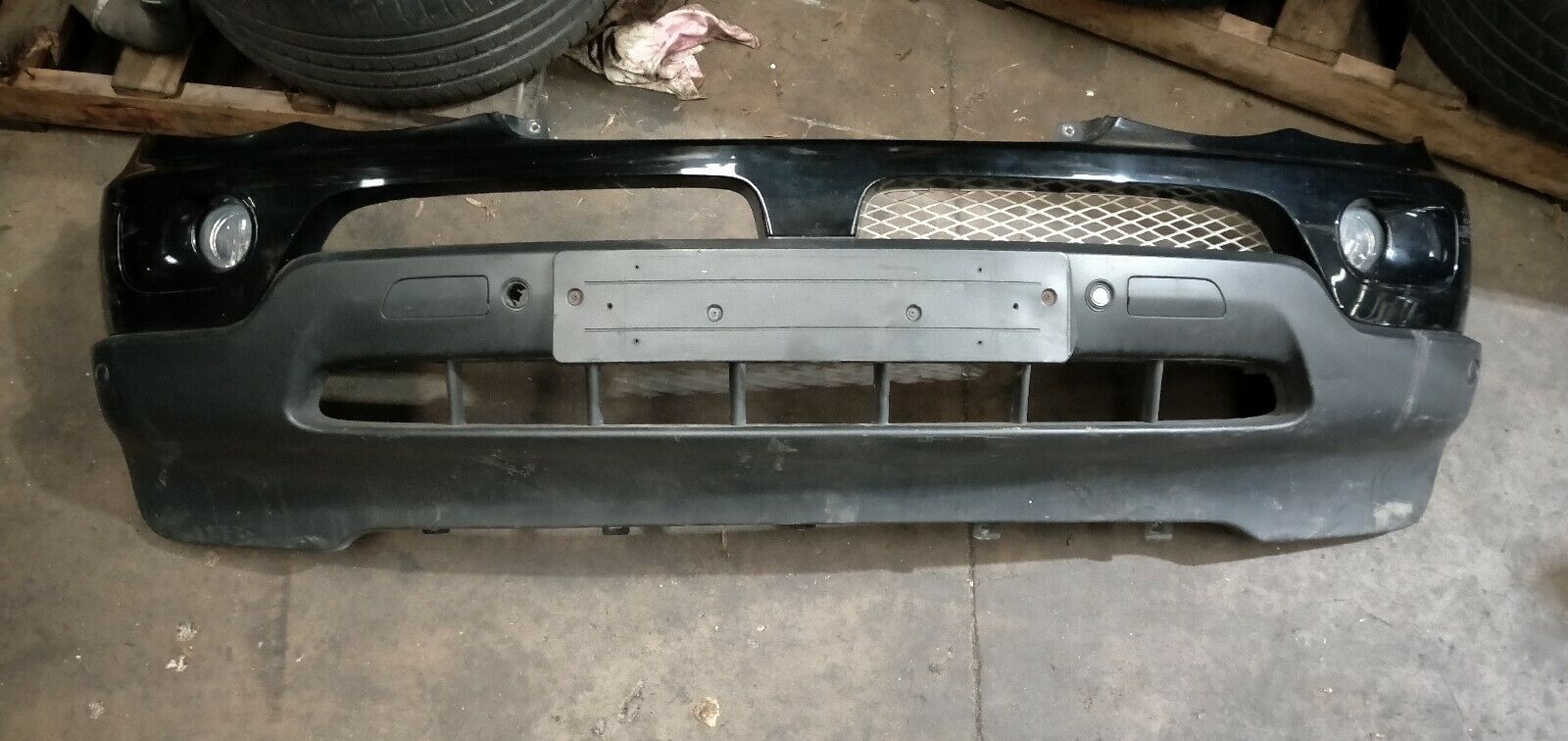 BMW E53 X5 MODEL FRONT BUMPER BAR BLACK SAPPHIRE METALLIC COLOUR FITS ...