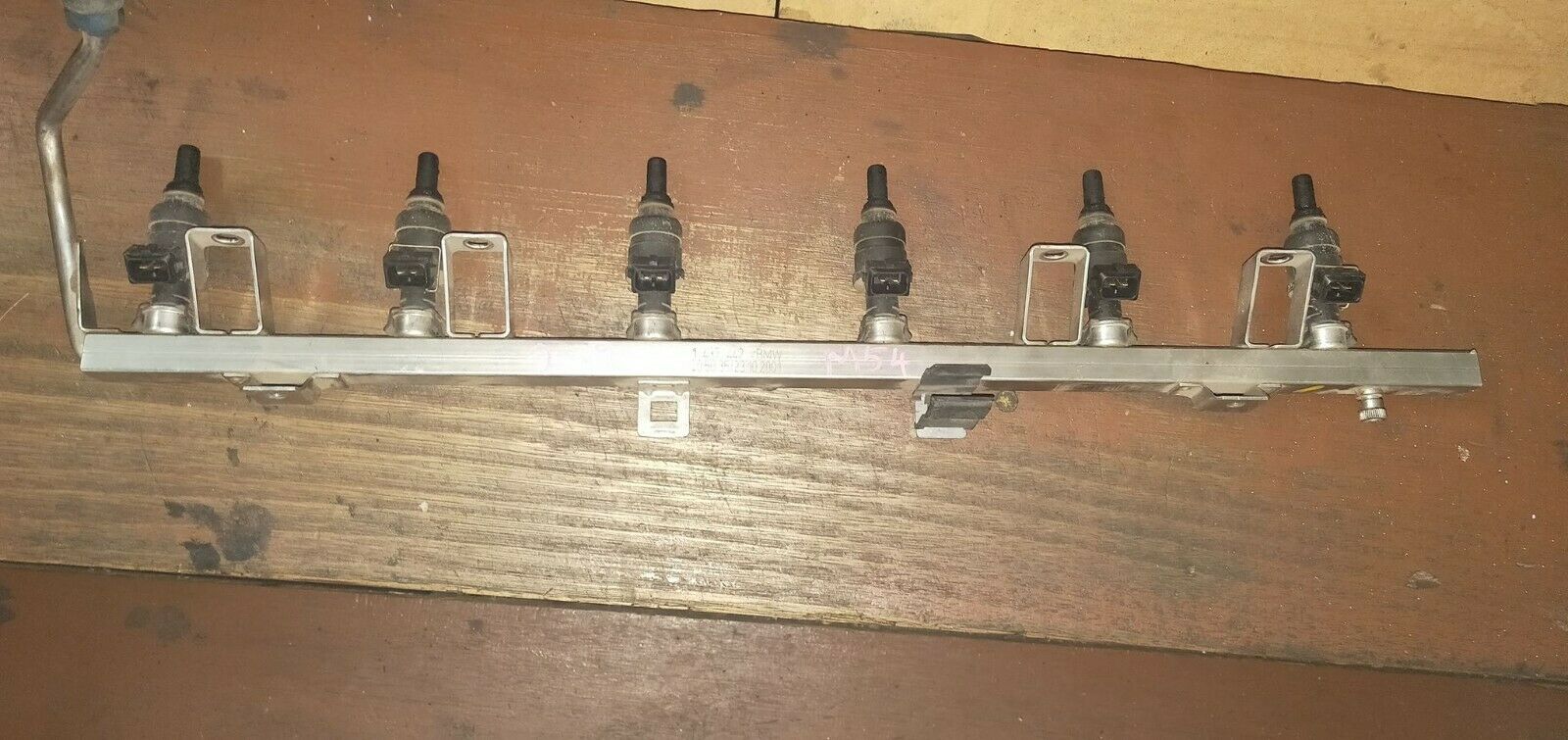 BMW E46 330CI 3-SERIES MODEL 6 X FUEL INJECTOR + RAIL M54 FITS 2.2 ...