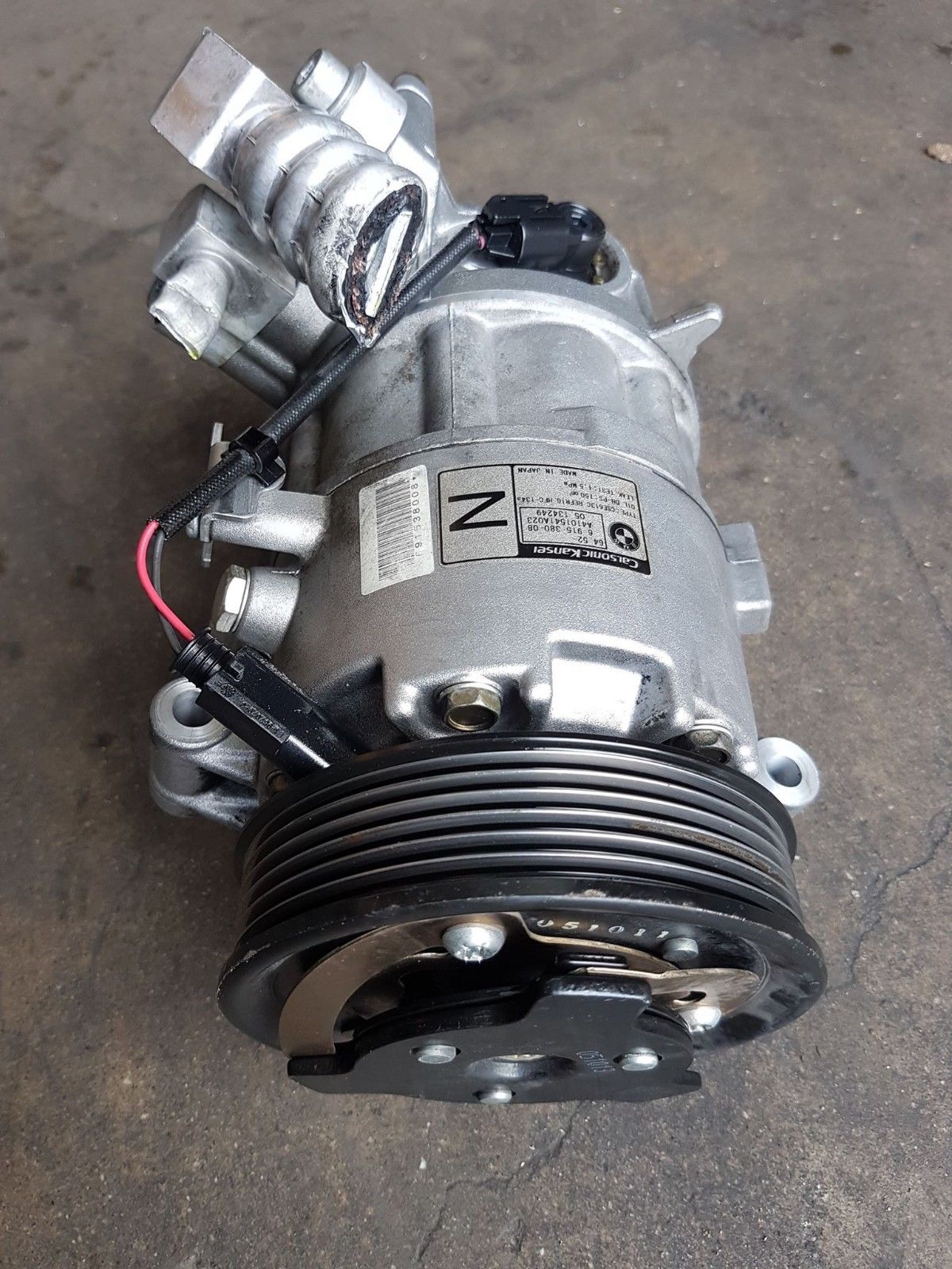 BMW E90 320i MODEL A/C COMPRESSOR N46 2.0 PETROL 05-12 P/N 6915380-08 ...