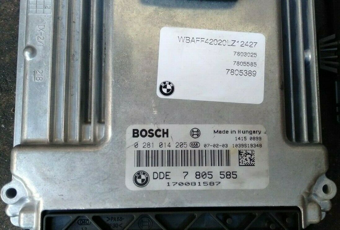 BMW X5 E70 ECU MODULE/KIT LZ12 6135-6943833-01 2070300949 ENGINE ECU ...