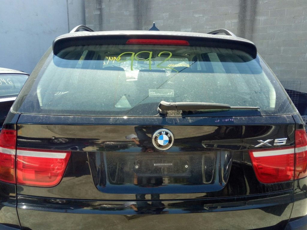 BMW E70 X5 07-4/10 TAILGATE LOWER TAIL GATE BLACK SAPPHIRE METALLIC ...