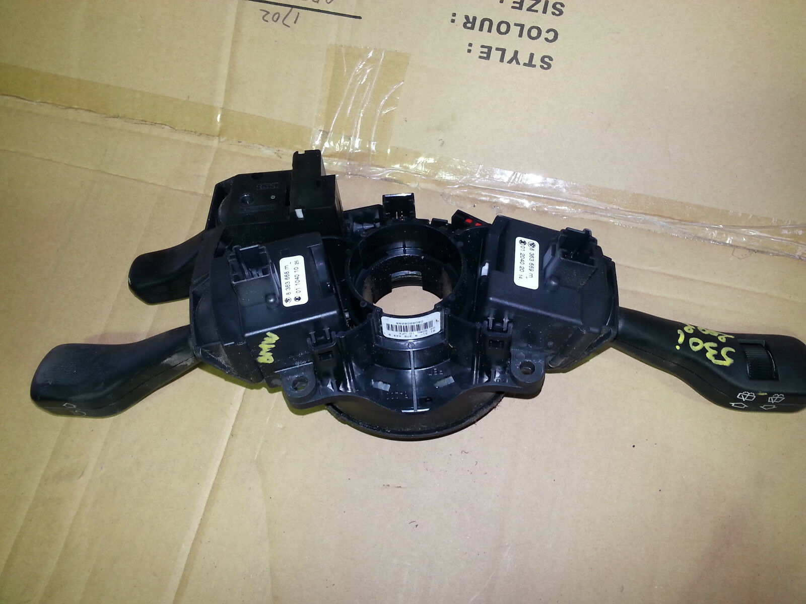 BMW E39 540i 5-SERIES 2002 COMBINATION SWITCH INDICATOR WIPER STALK ...