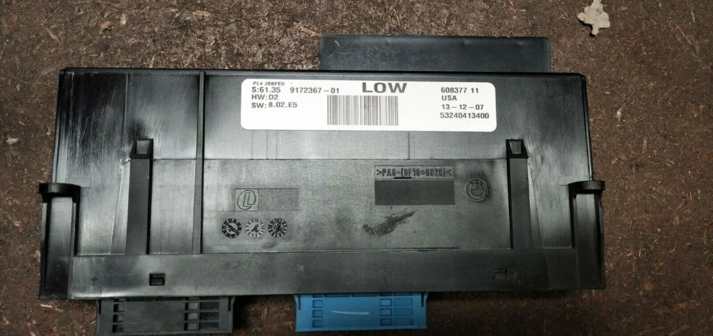 BMW E70 X5 ECU BODY CONTROL MODULE MODULE/KIT JUNCTION BOX P/N 61.35 ...