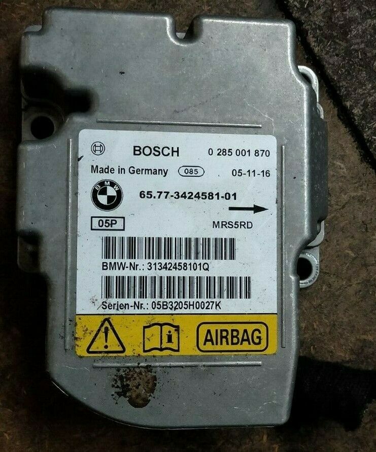 BMW E83 X3 AIRBAG MODULE/SENSOR CONTROL UNIT 04-06 65.77-3424581-01 ...