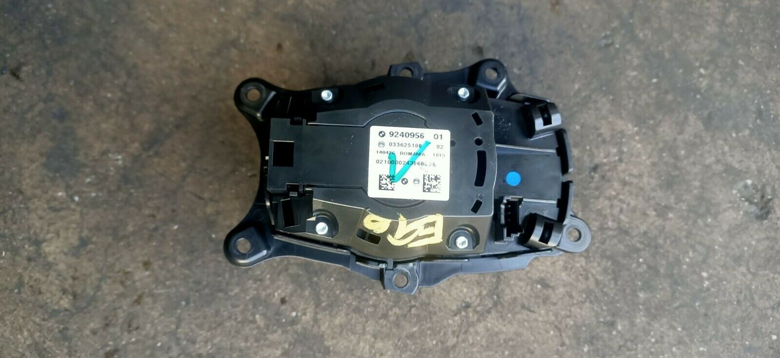 BMW E90 LCI E91 E92 LCI IDRIVE MEDIA CONTROL SWITCH MODULE 9240956 01 ...