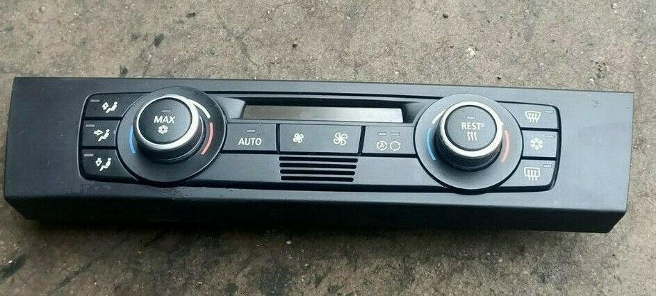 BMW E90 3-SERIES HEATER AC CLIMATE CONTROL A/C CONTROLS FITS 08-12 ...