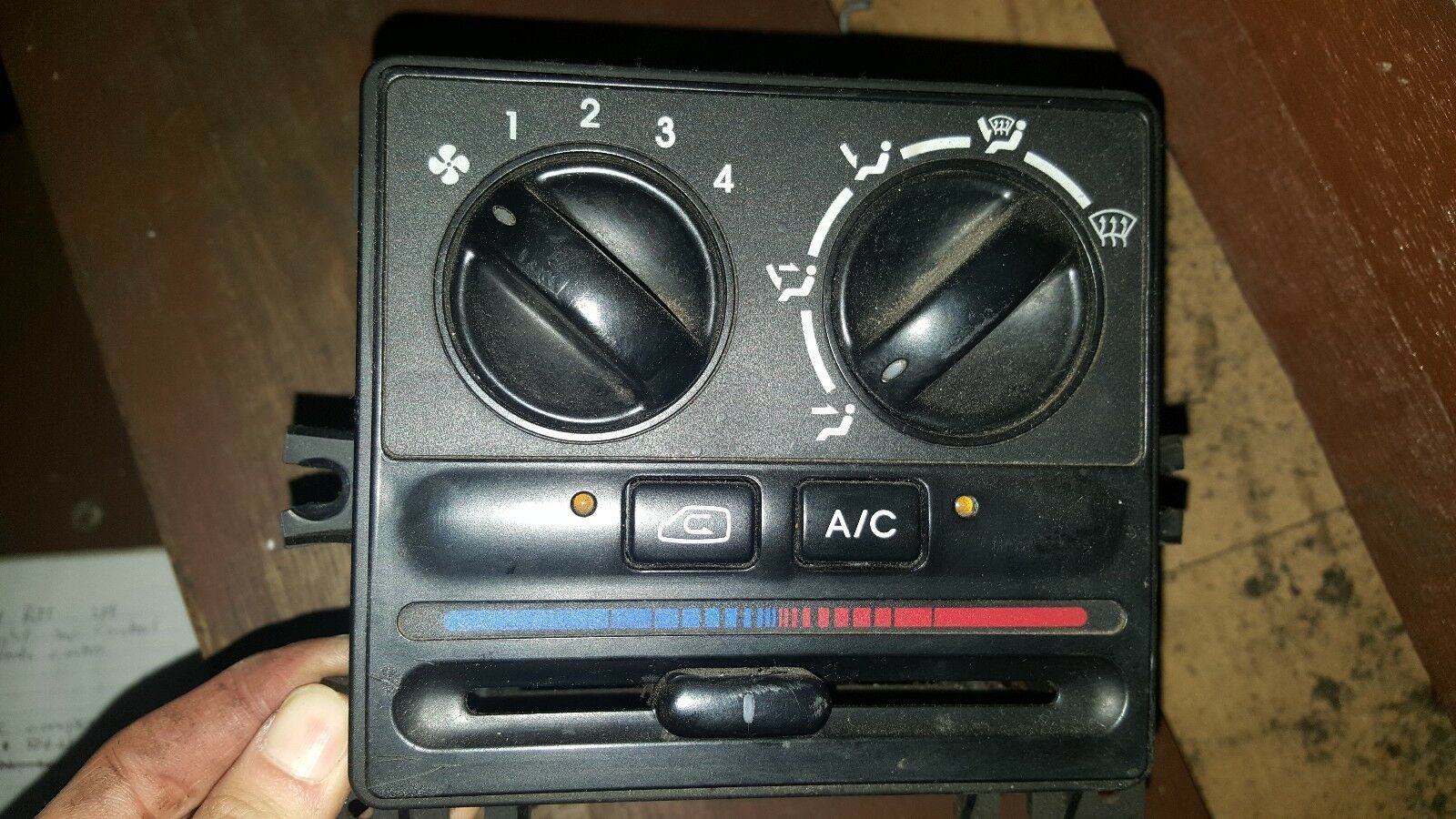 MERCEDES BENZ MB140D 2003 MODEL A/C TEMP HEATER CLIMATE CONTROL UNIT 99 ...
