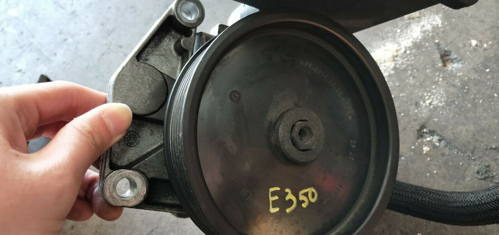 MERCEDES BENZ W211 E350 E CLASS POWER STEERING PUMP 3.5 L 6 CYL 05-09 ...