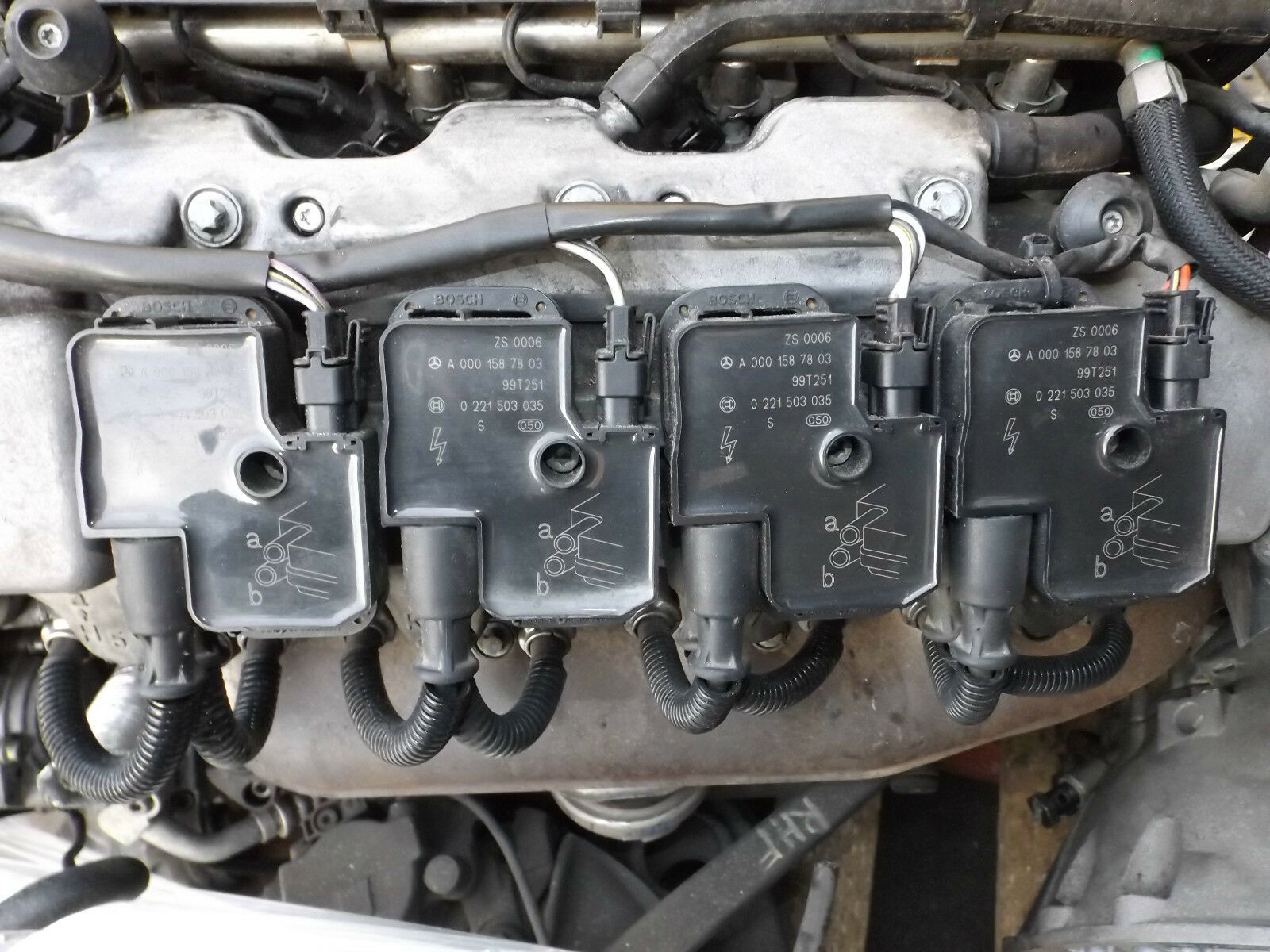 MERCEDES BENZ CLK 430 V8 ENGINE 4.3 litre 1999 model 148,000 KMS WITH ...