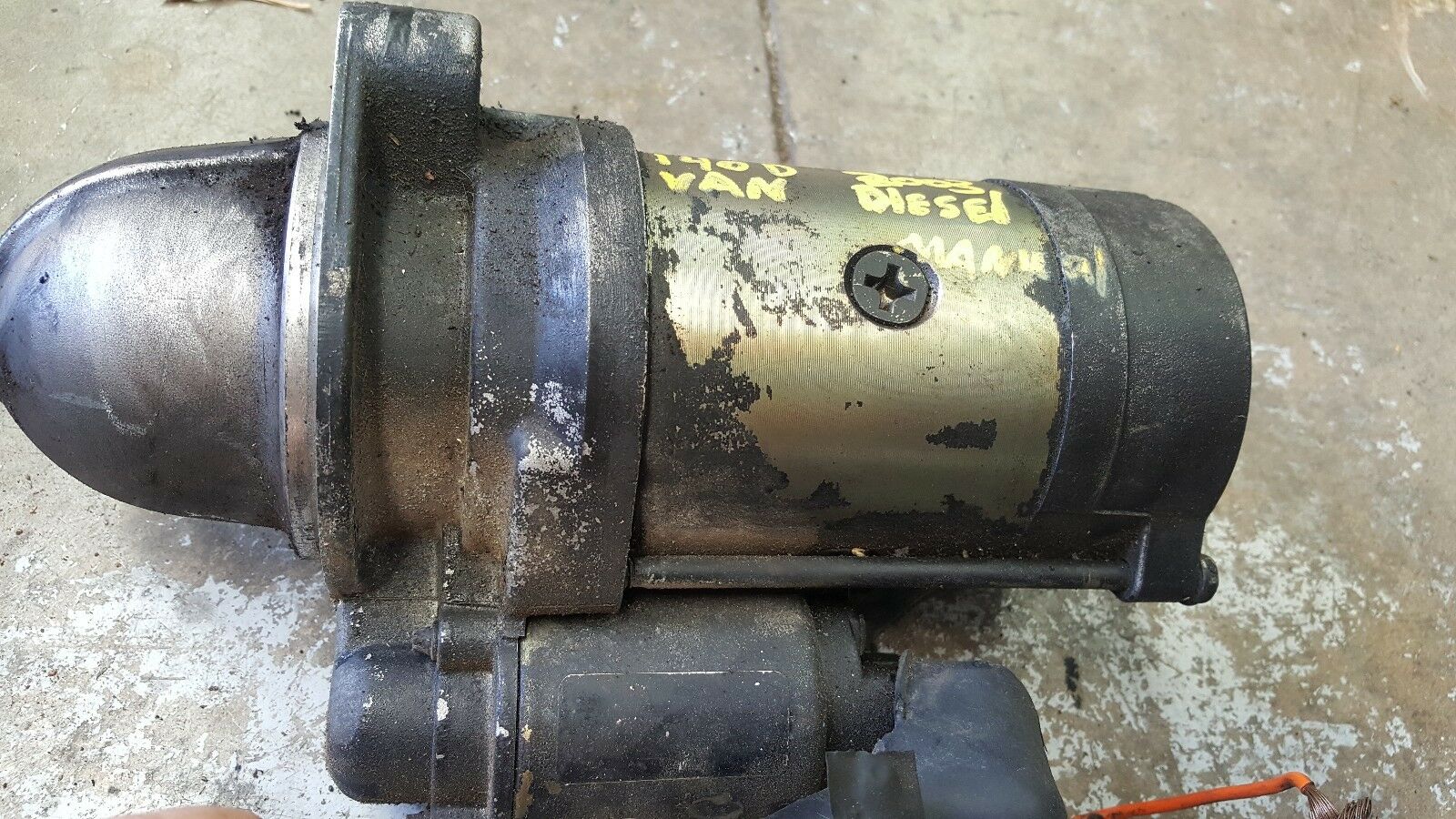 MERCEDES BENZ 2002 MODEL STARTER MOTOR 2.3 LITRE MANUAL MB140 FITS 99 ...