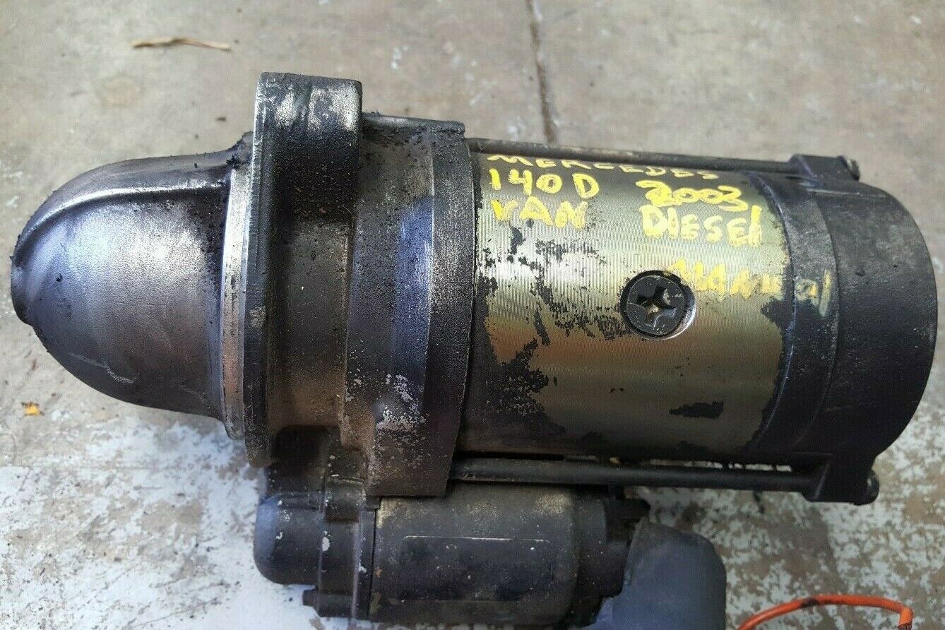 MERCEDES BENZ 2002 MODEL STARTER MOTOR 2.3 LITRE MANUAL MB140 FITS 99 ...