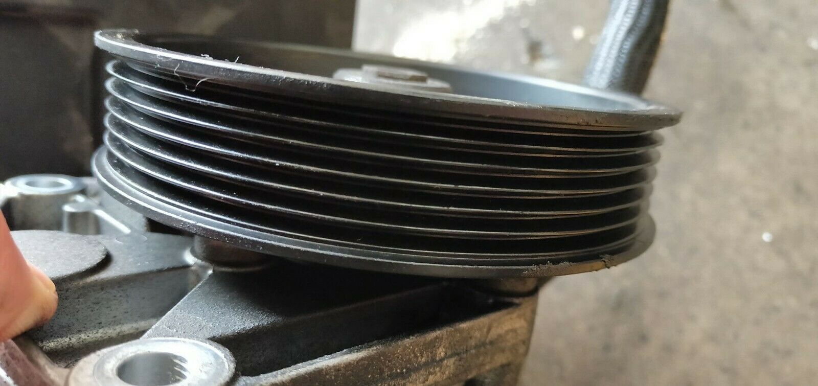 MERCEDES BENZ W211 E350 E CLASS POWER STEERING PUMP 3.5 L 6 CYL 05-09 ...