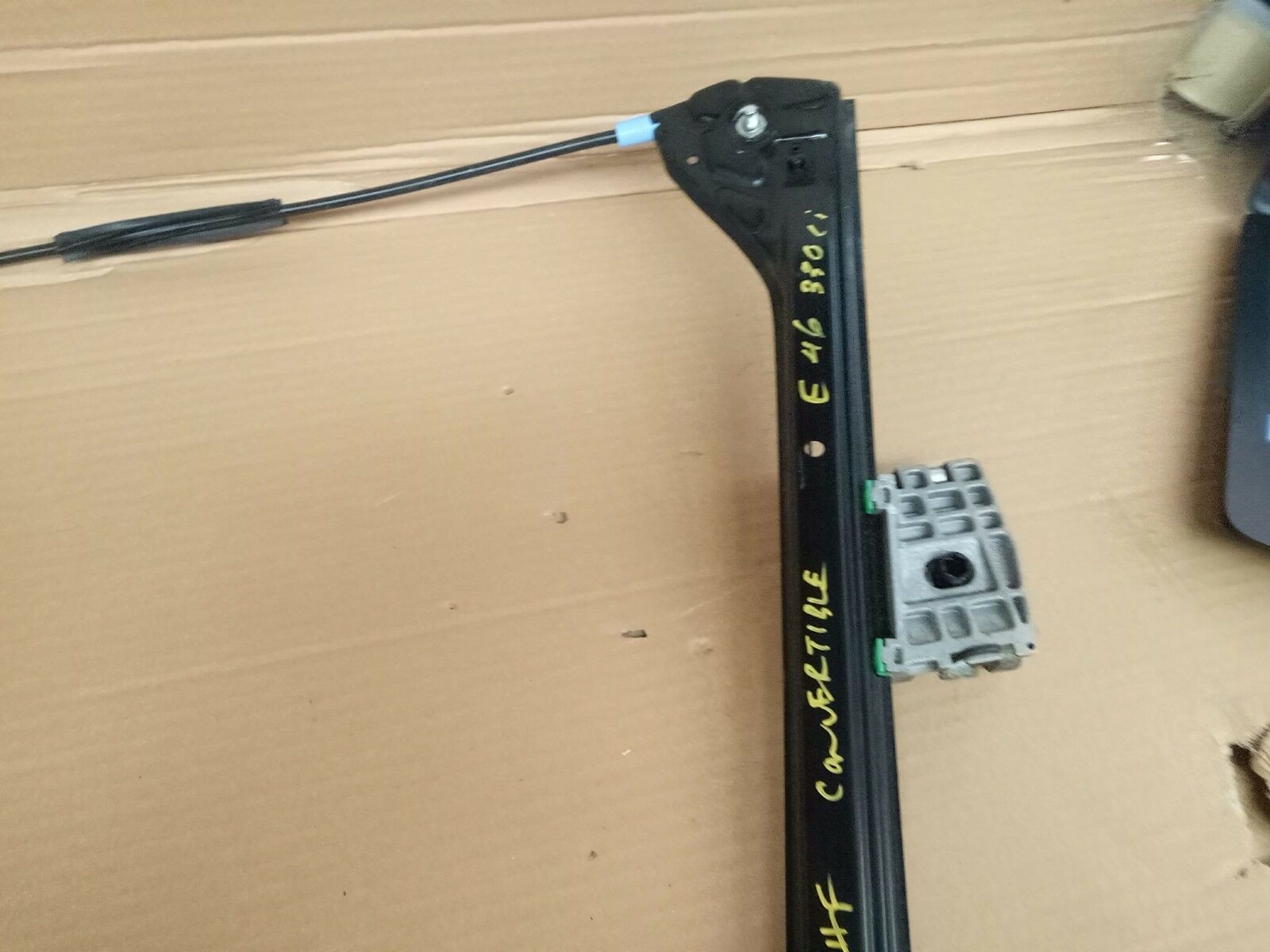 BMW E46 3-SERIES 330Ci CONVERTIBLE WINDOW REGULATOR + MOTOR RIGHT FRONT ...