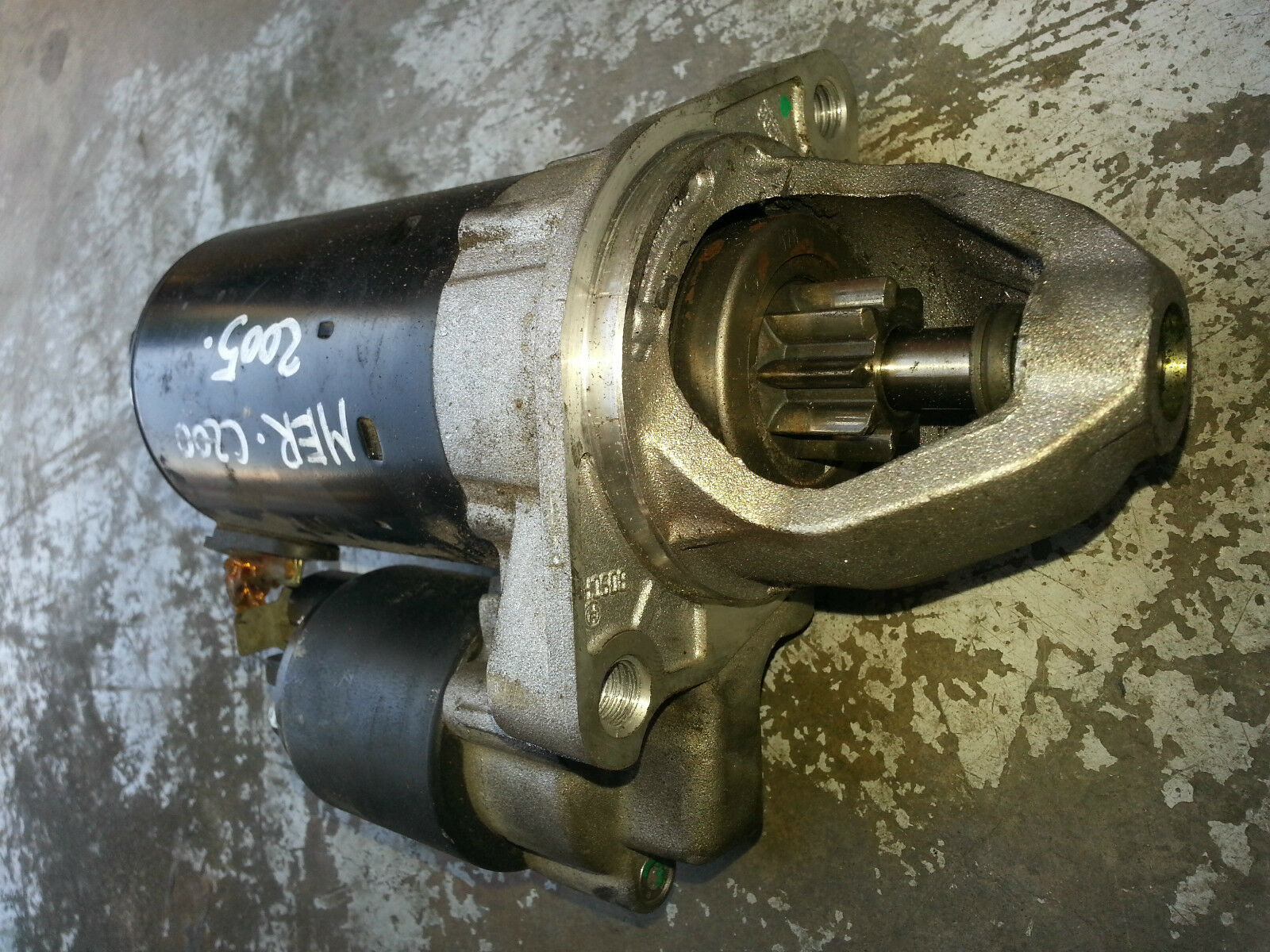 MERCEDES-BENZ C200 W203 2005 MODEL STARTER MOTOR 1.8 LITRE 4 CYL FITS ...
