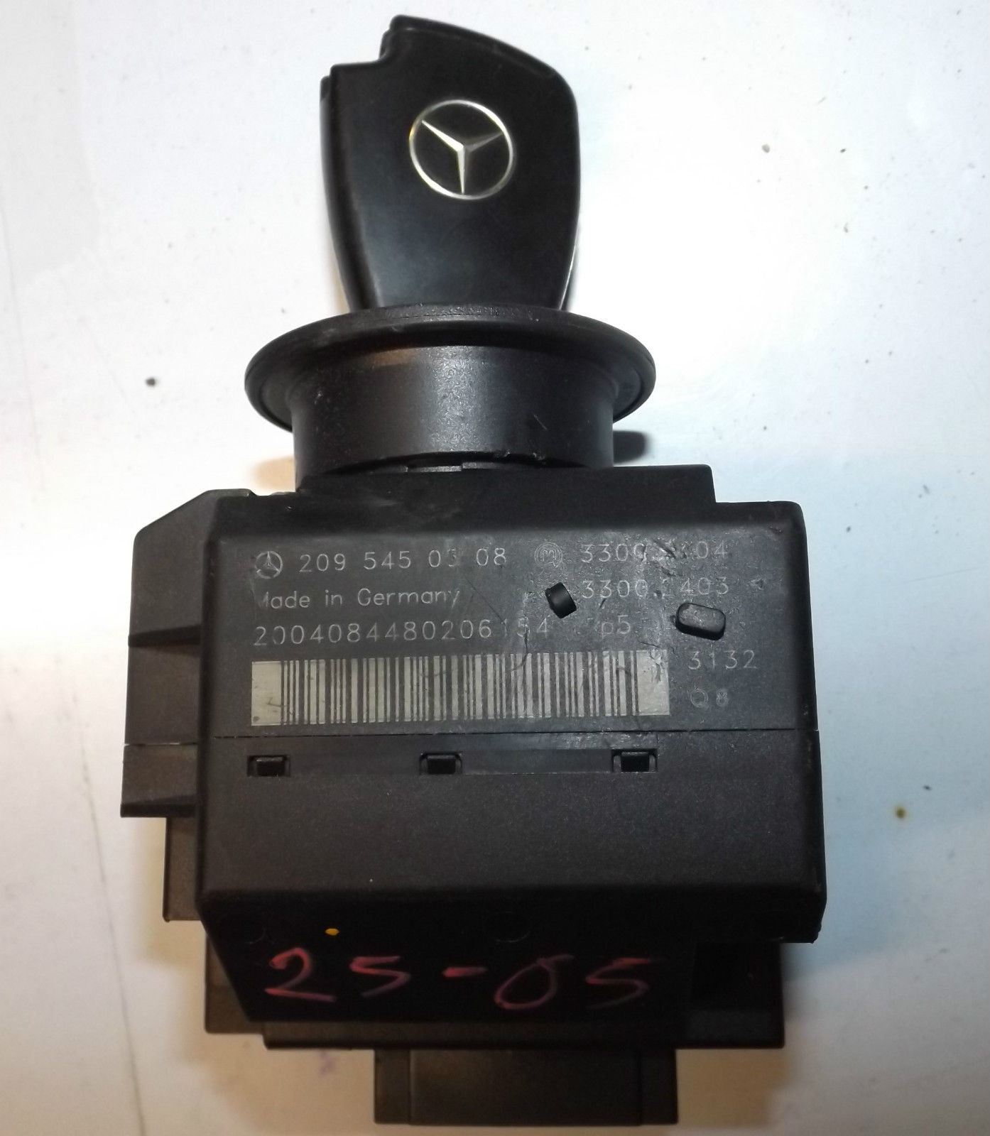 MERCEDES BENZ C200 2003 SECURITY KEY SET 2.0 LITRE SUPERCHARGED ECU,EIS ...
