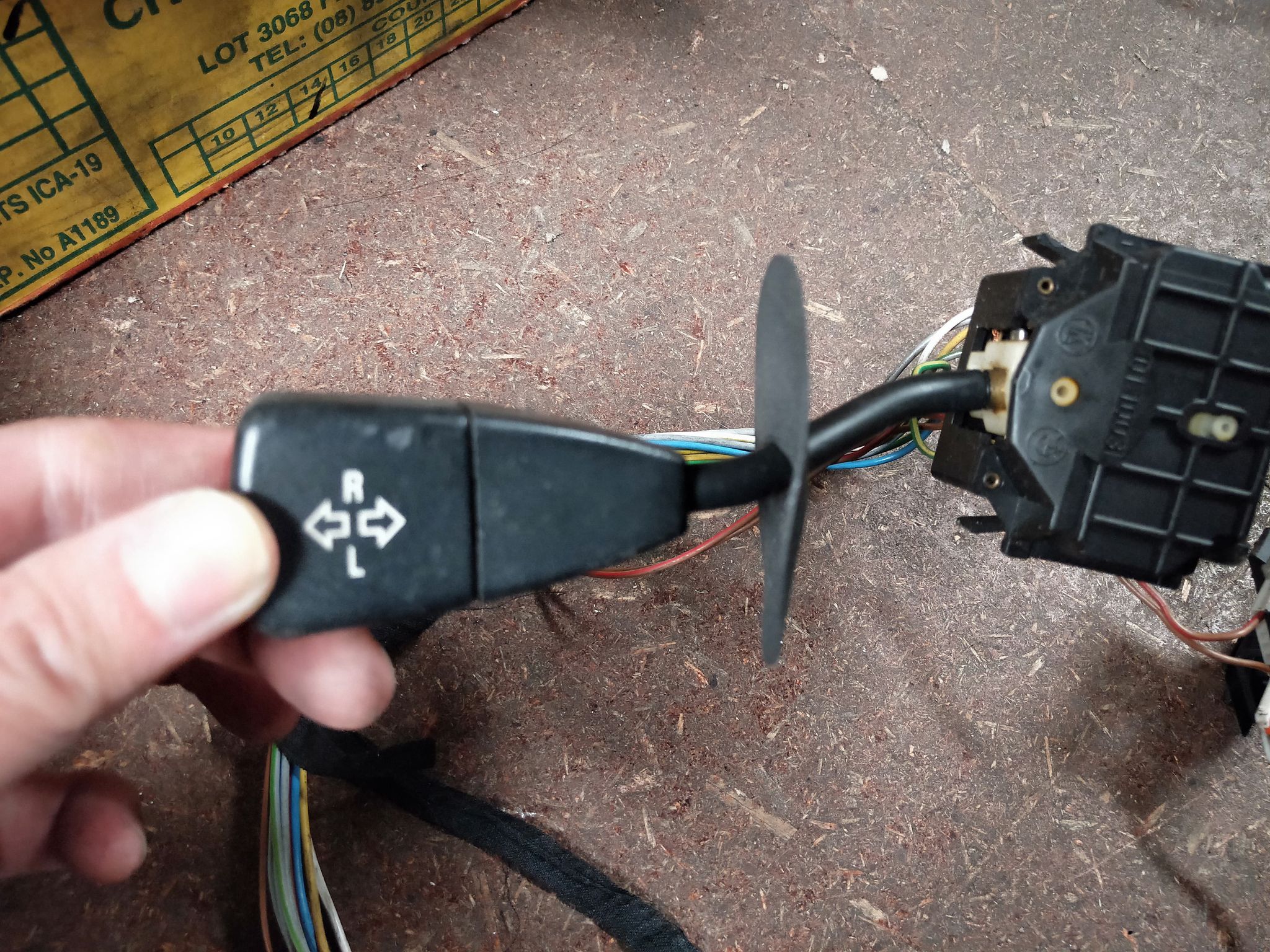 BMW E36 318Ti 325 328 MODEL INDICATOR SWITCH STALK CONTROL ARM FITS 96 ...