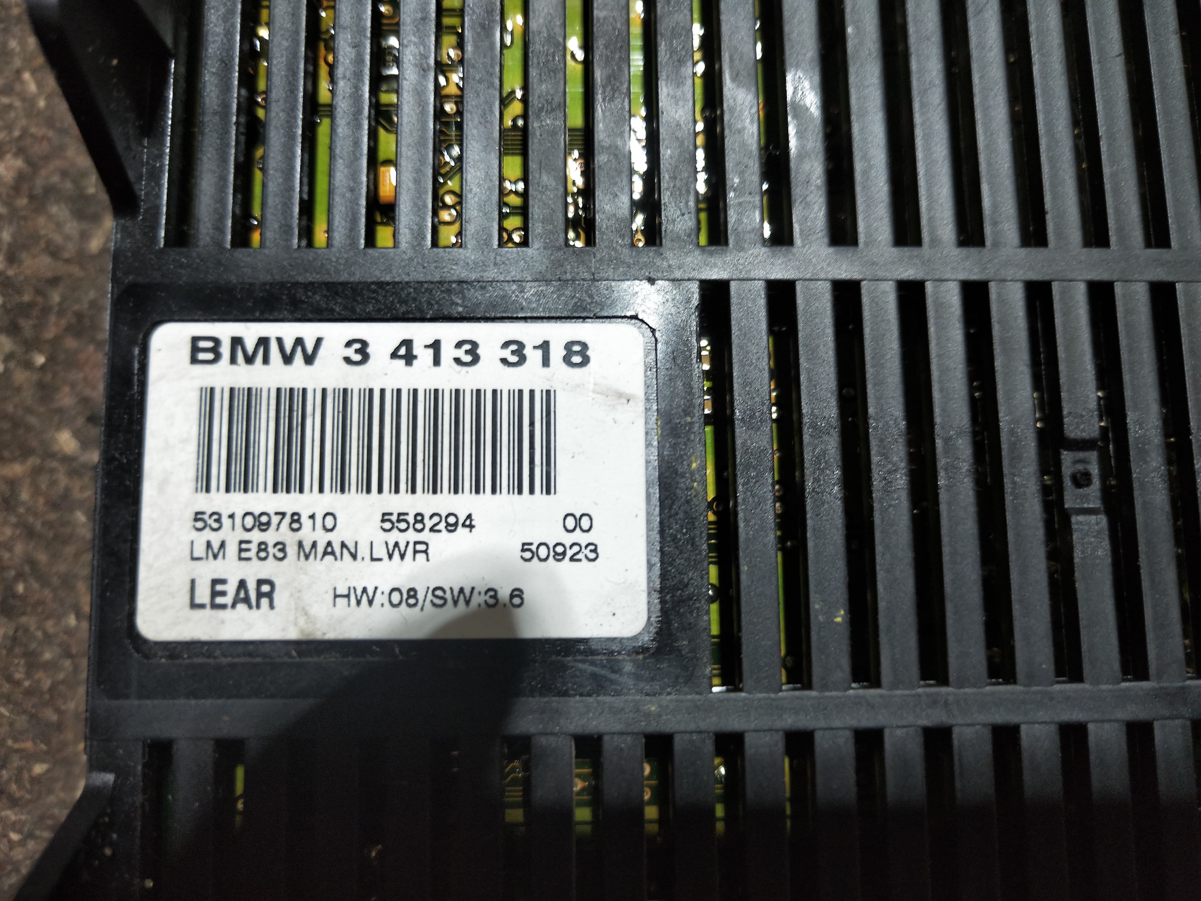 BMW E83 X3 MODEL HEADLAMP LIGHT CONTROL MODULE ECU FITS 6/04-11/10 P/N ...