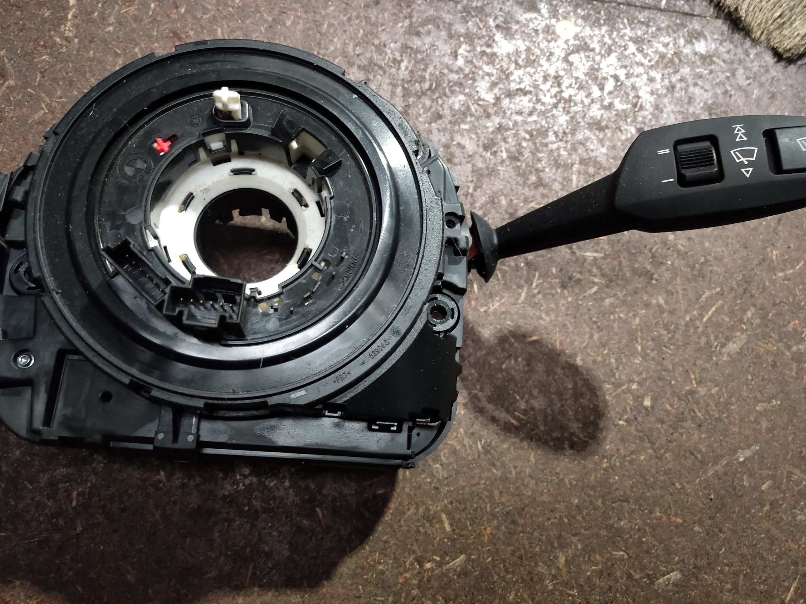 BMW E87 120i COMBINATION SWITCH WIPER INDICATOR STALK CLOCK SPRING 10/ ...