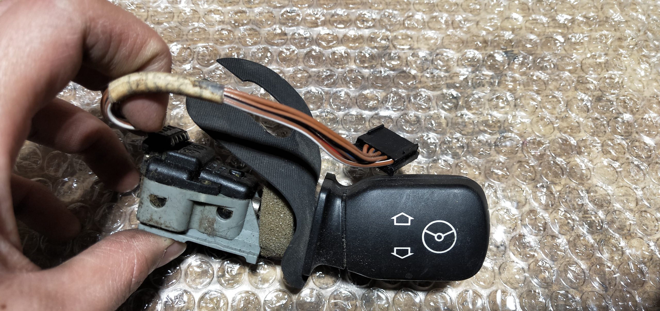 BMW E39 5-SERIES MODEL STEERING COLUMN ADJUST STALK SWITCH CONTROL ...