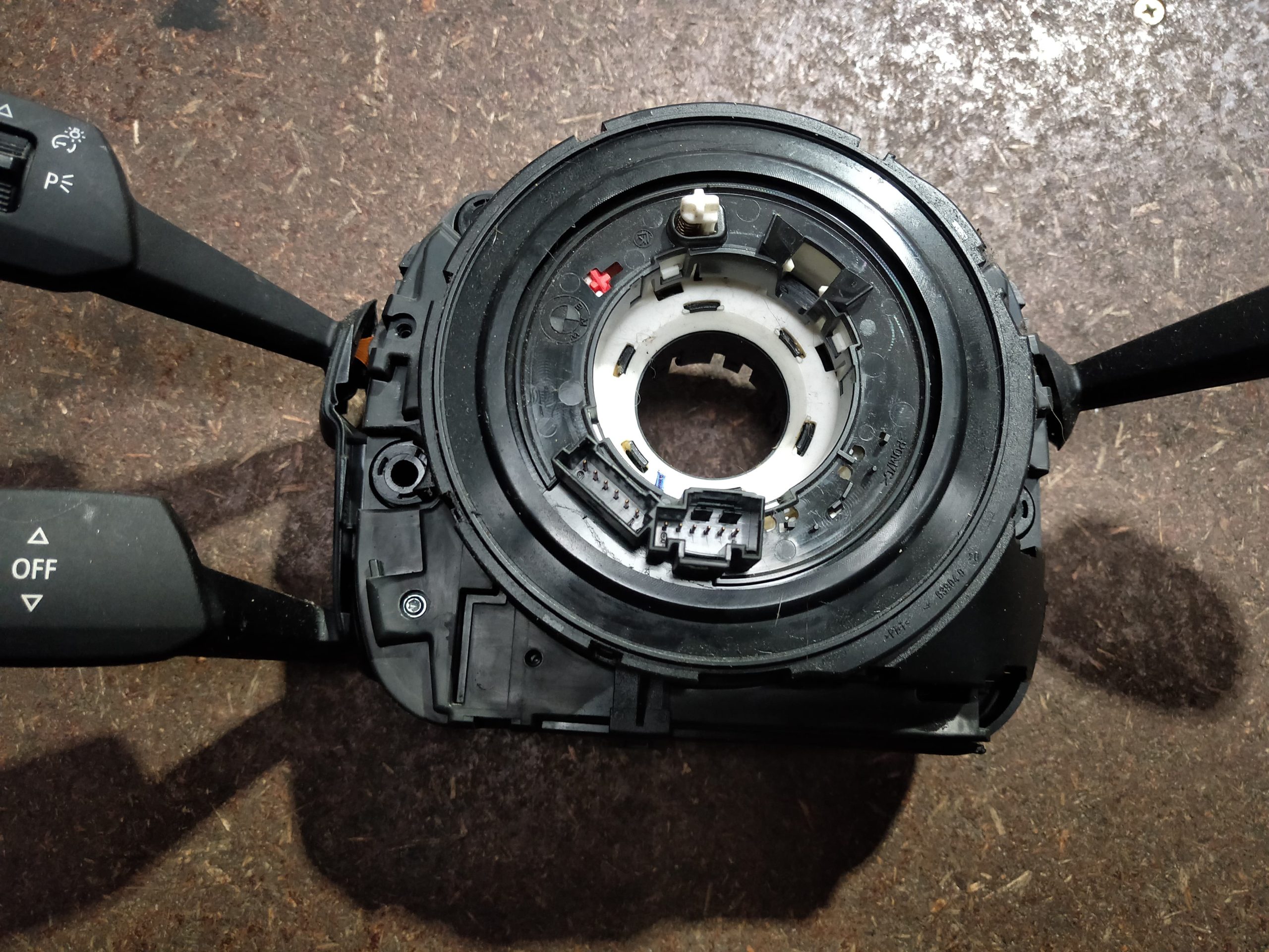 BMW E87 120i COMBINATION SWITCH WIPER INDICATOR STALK CLOCK SPRING 10/ ...