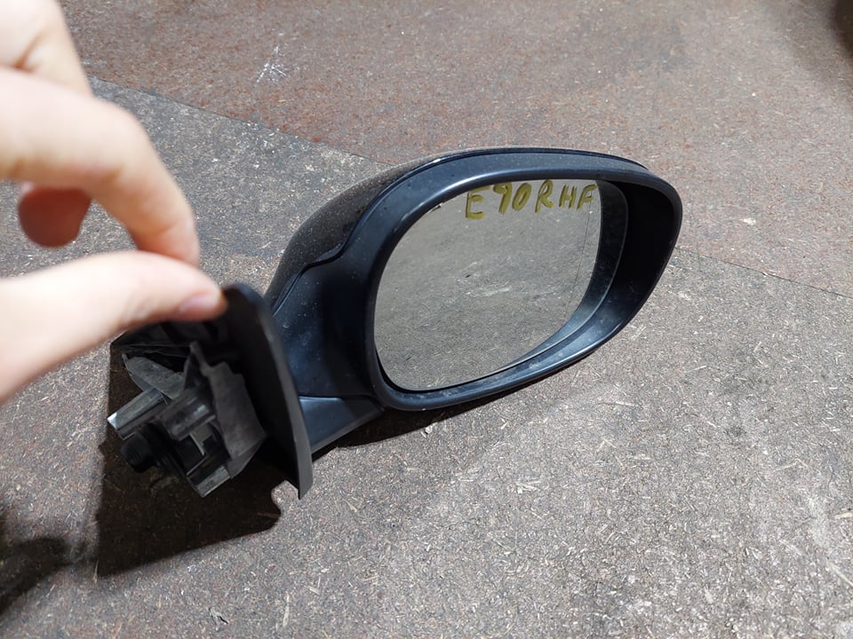 BMW E90 LCI 3-SERIES ELECTRIC MIRROR FOR RIGHT HAND RH SIDE BLACK 5 ...