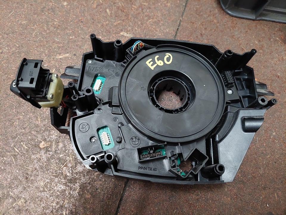 BMW E60 5-SERIES 540i 2005 MODEL STEERING ANGLE SENSORSLIP RING SQUIB ...