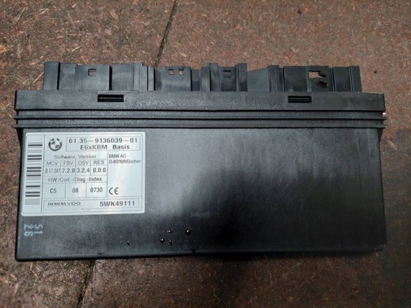 BMW E60 540i 5-SERIES GATEWAY BCM ECU BODY CONTROL MODULE UNIT 61.35 ...