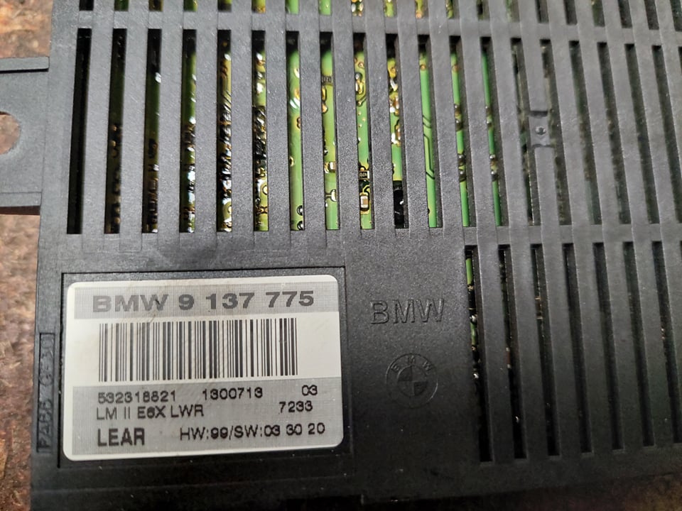 BMW E60 5-SERIES 540i 2005 LIGHT CONTROL MODULE UNIT/KIT ECU 9137775 ...