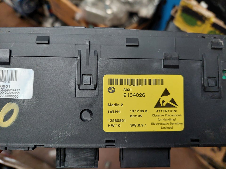 BMW E60 540i 5-SERIES MODEL DTC PDC SWITCH MODULE FITS 10/03-04/10 P/N ...