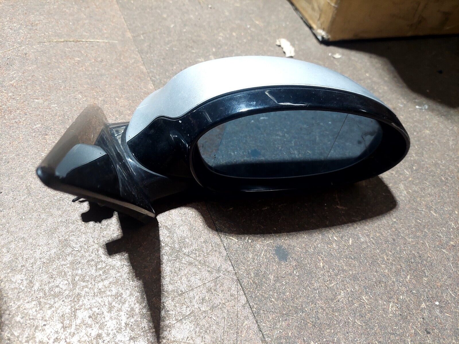 BMW E90 320i 3-SERIES ELECTRIC MIRROR RIGHT SILVER 5 PINS FITS 06-08 ...
