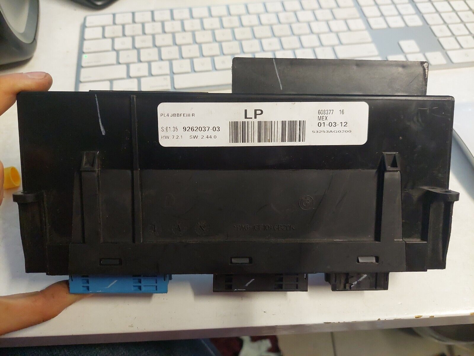 BMW E70 X5 LCI ECU BCM BODY CONTROL MODULE 61.35 9262037 JUNCTION BOX ...