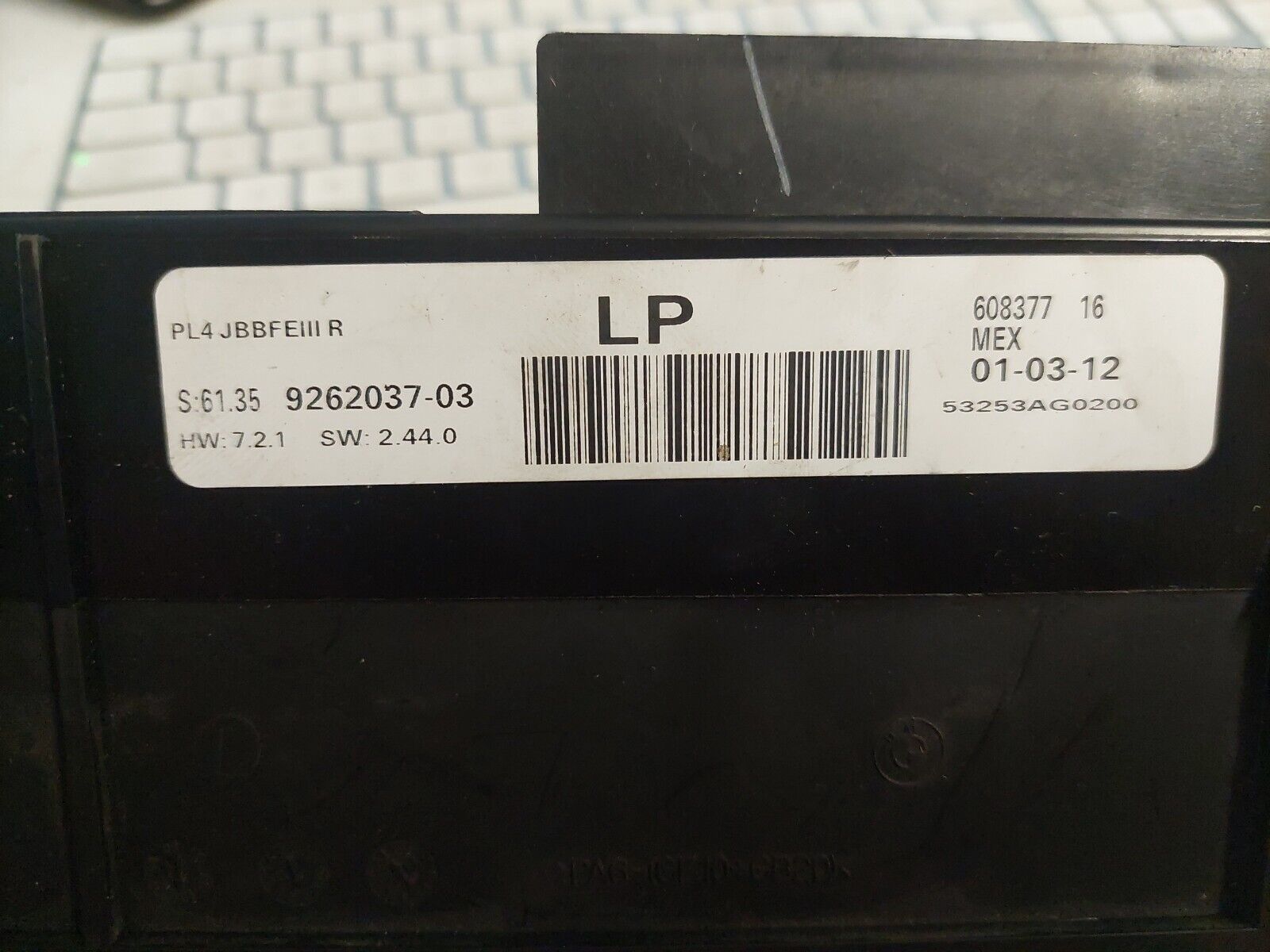 BMW E70 X5 LCI ECU BCM BODY CONTROL MODULE 61.35 9262037 JUNCTION BOX ...