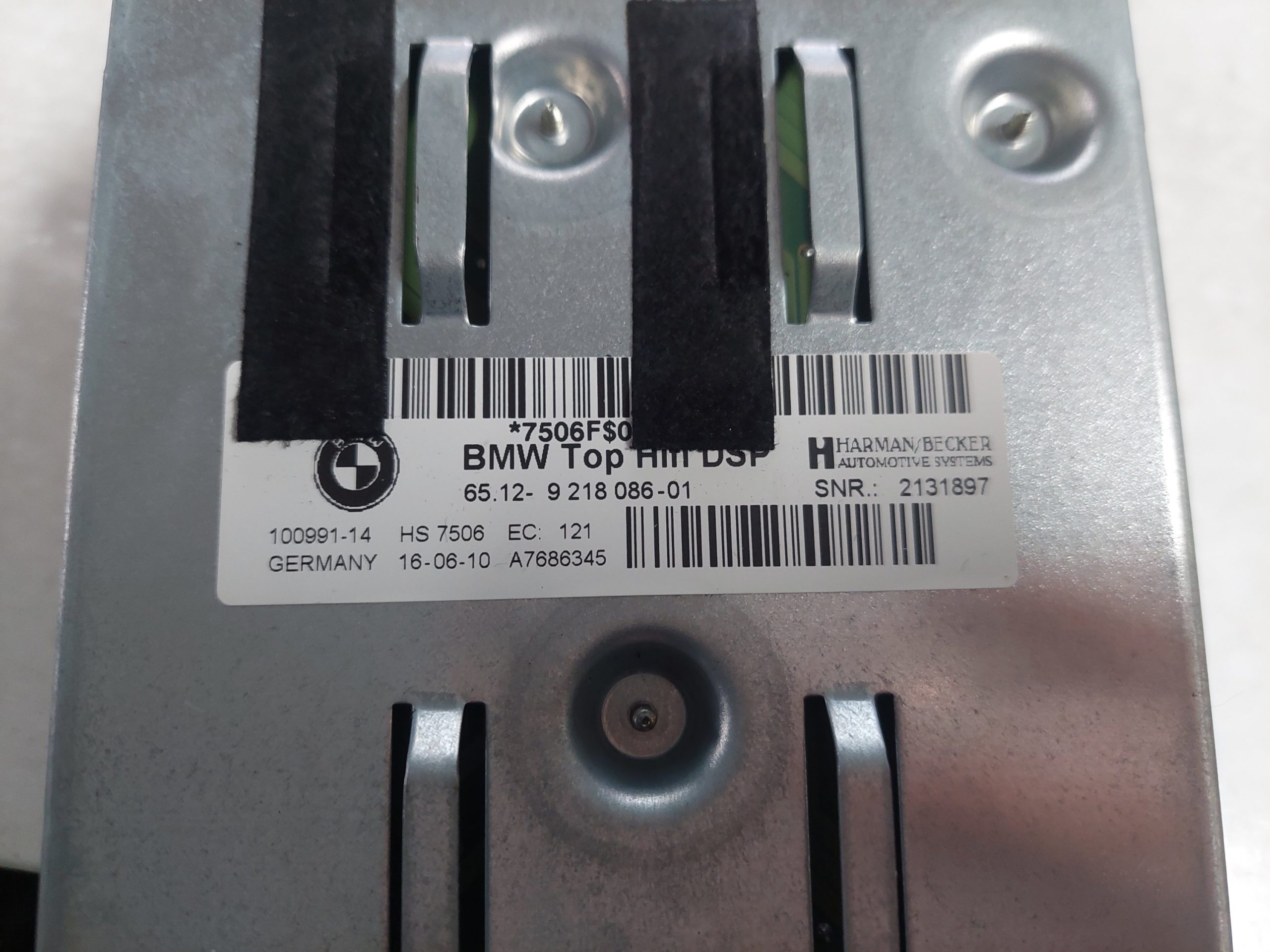 BMW E90 E91 E92 3-SR STEREO/HEAD UNIT TOP HIFI DSP AMPLIFER 07-13 65.12 ...