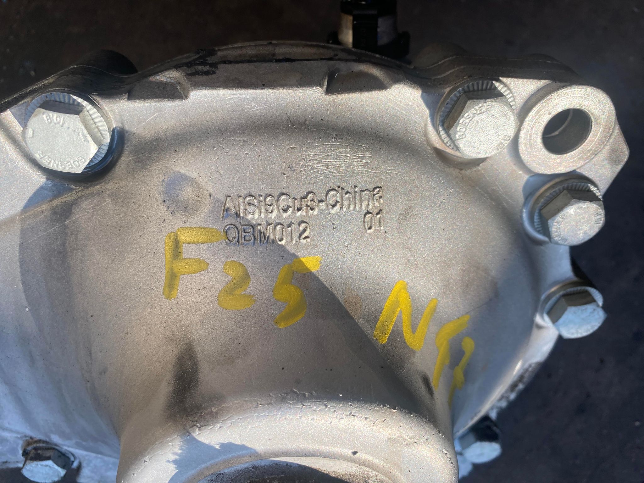 BMW F25 X3 FRONT DIFFERENTIAL 2.0 DIESEL N47 7567345 3.08 - MELBOURNE ...